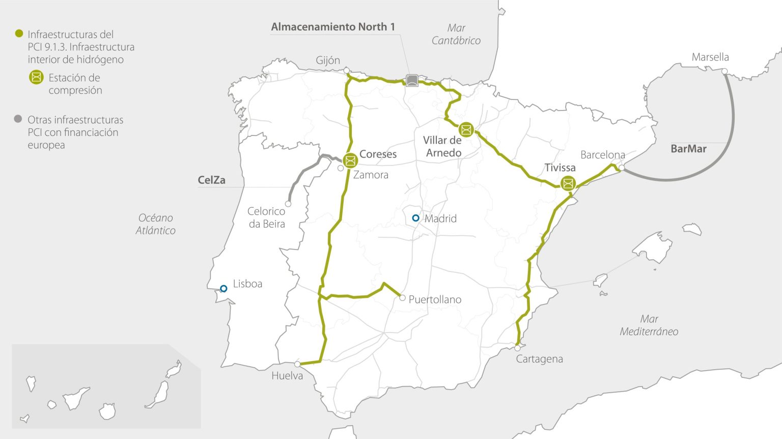 España, hub de hidrógeno renovable europeo - Good New Energy